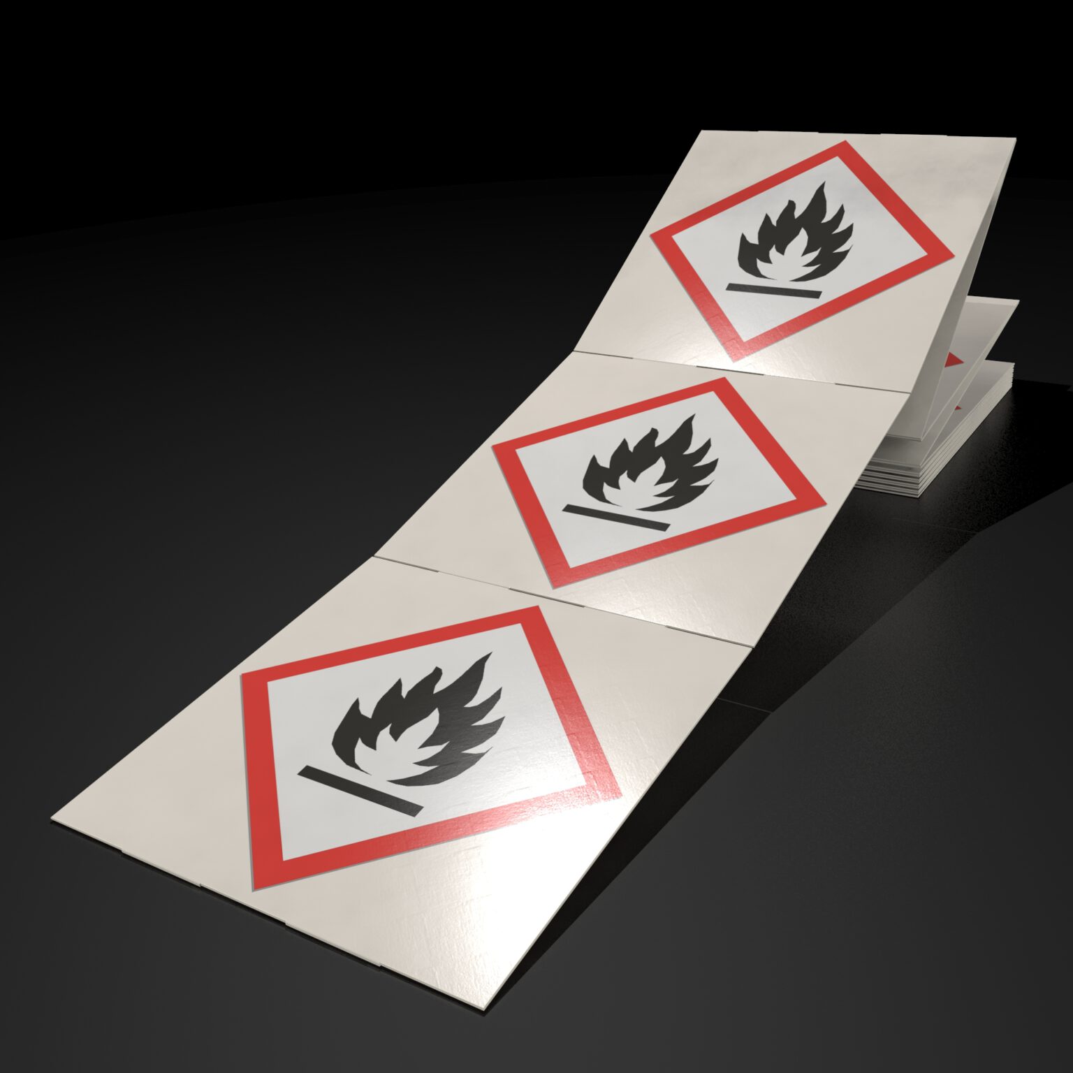 Aufkleber GHS-Piktogramm Ätzend GHS05 - ergo-safe | Signs & Symbols